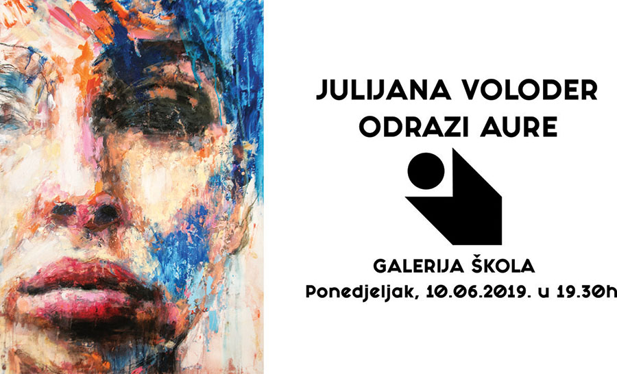 Julijana Voloder otvara izložbu slika 'Odrazi aure' u Galeriji Škola ...